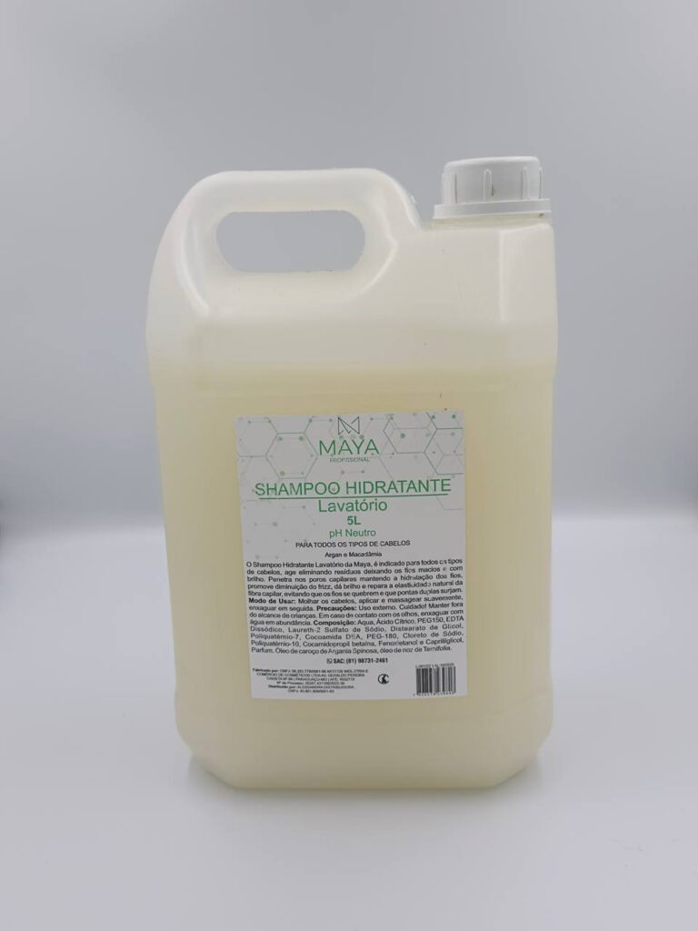 Shampoo Hidratante – 5l - Maya Profissional
